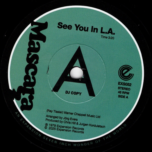 Mascara - See You In L.A. / See You In L.A. (Album Mix) DEMO 45 ...